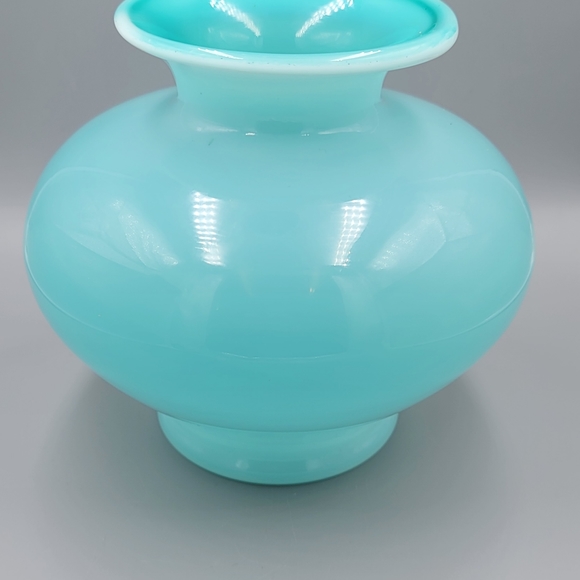 Fenton Glass | Art | Fenton Jade Opaline Vase | Poshmark